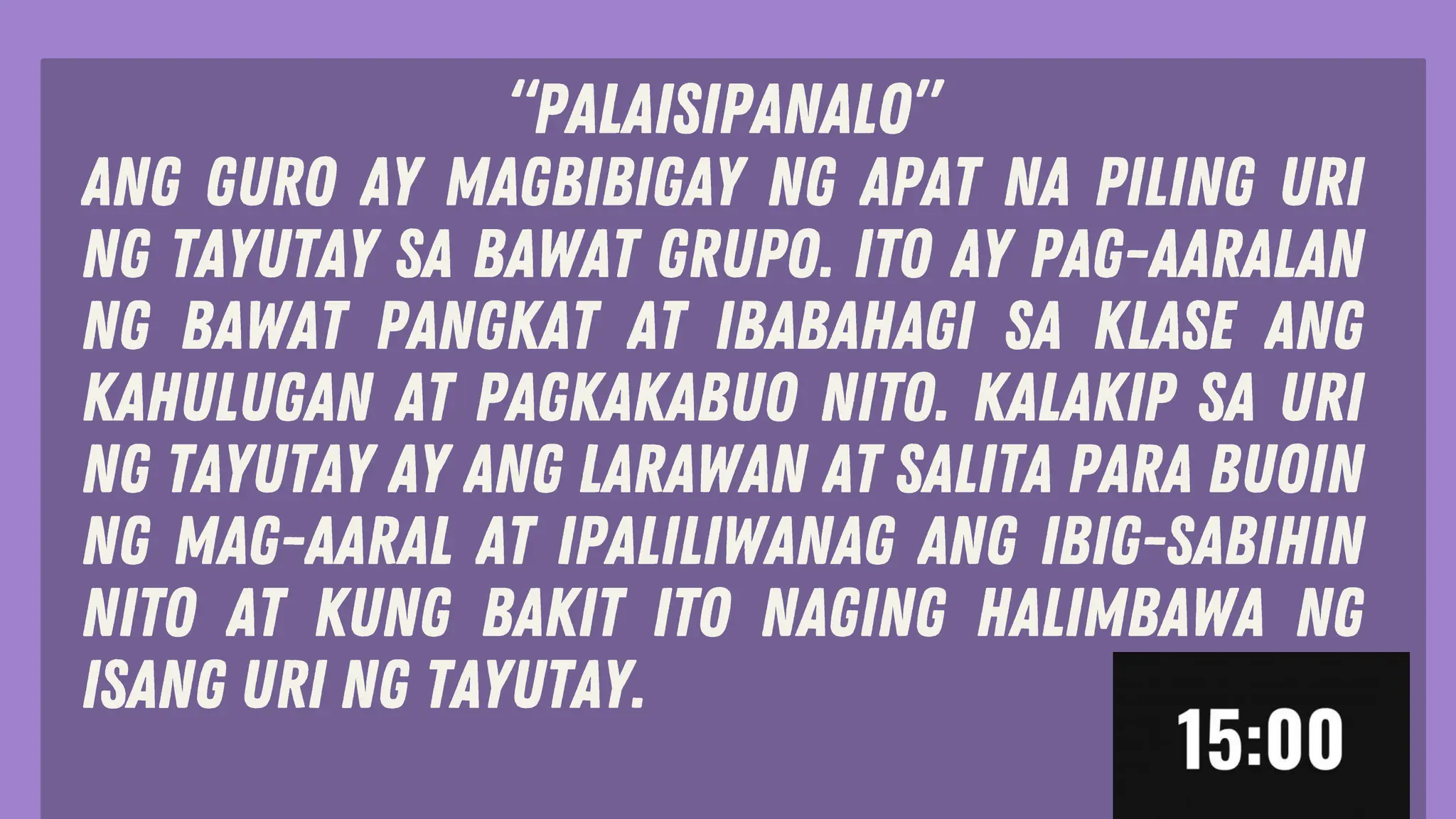 Kulay Lilang Mga Bahagi ng Pananalita Presentasyon.pptx