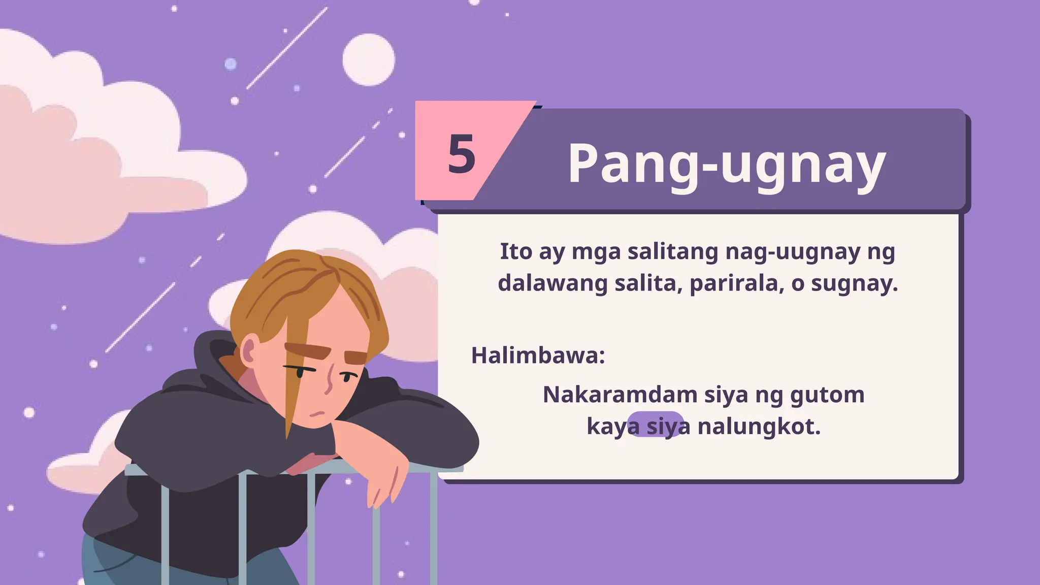 Kulay Lilang Mga Bahagi ng Pananalita Presentasyon.pptx