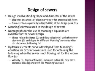 DESIGN &DISPOSAL OF DOMESTIC SEWAGE THROUGH SEVER LINE | PPT