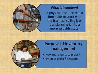 Inventory management | PPTX