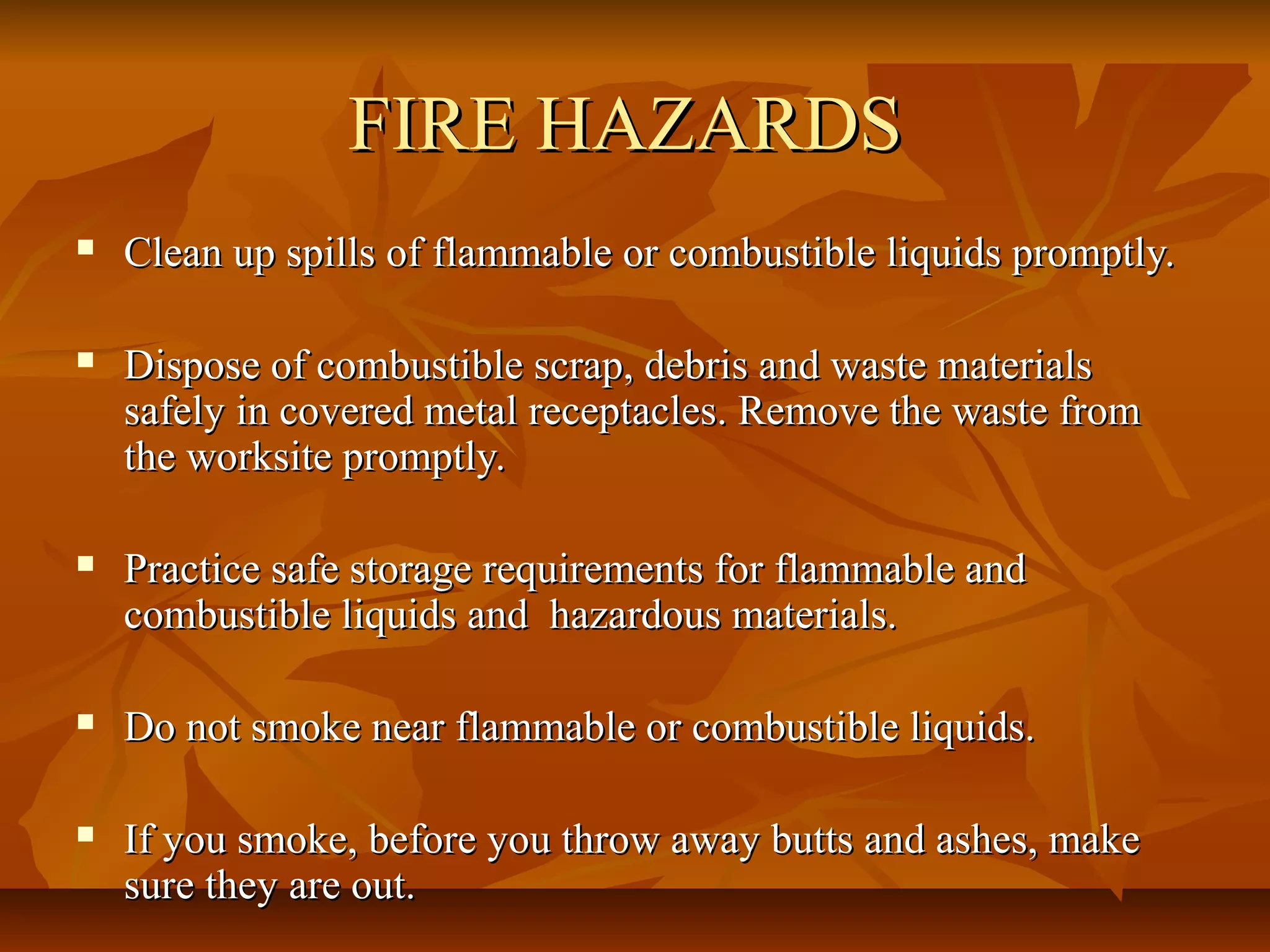 FIRE SAFETY PLAN IN A BUILDING | PPT