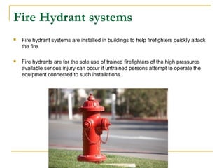 FIRE SAFETY PLAN IN A BUILDING | PPT