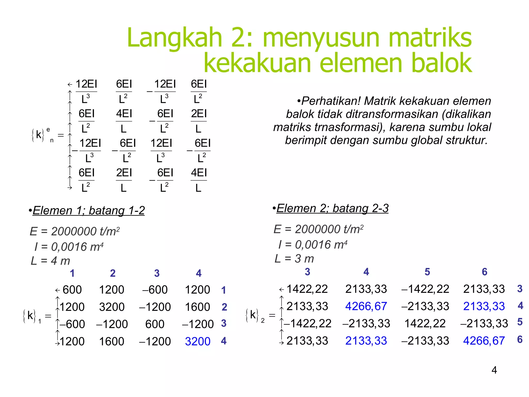 Kuliah 07 Contoh 01 Balok | PPT