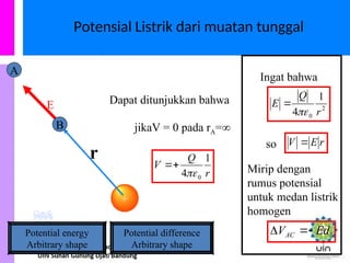 Kuliah-12 Energi potensial listrik dan Potensial listrik.ppt