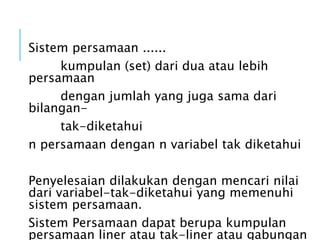 kuliah-2-3 S1-MetNum - sistem pers liner eliminasi gauss.pptx