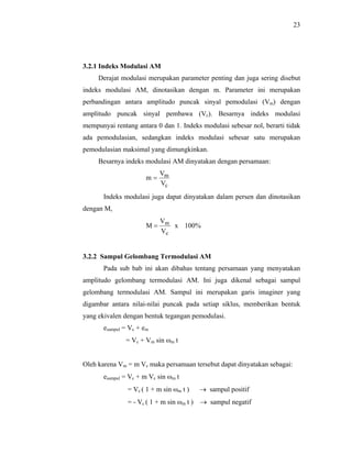 Kuliah 3-modulasi-amplitudo | PDF