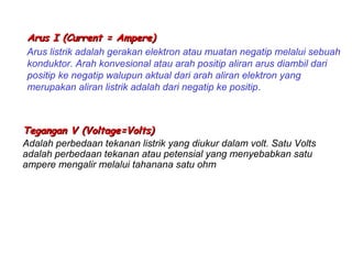 Kuliah 4 Dasar Sistem Tenaga Listrik ( Konsep Awal Penghitungan, Tips ...