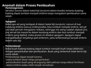 pertumbuhan generatif pada tumbuhan untuk perkuliahan kelapa sawit | PPT