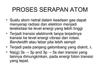 kuliah-aas-SPEKTROFOTOMETRI SERAPAN ATOM | PPT