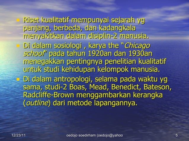 Metode Kualitatif | PPT