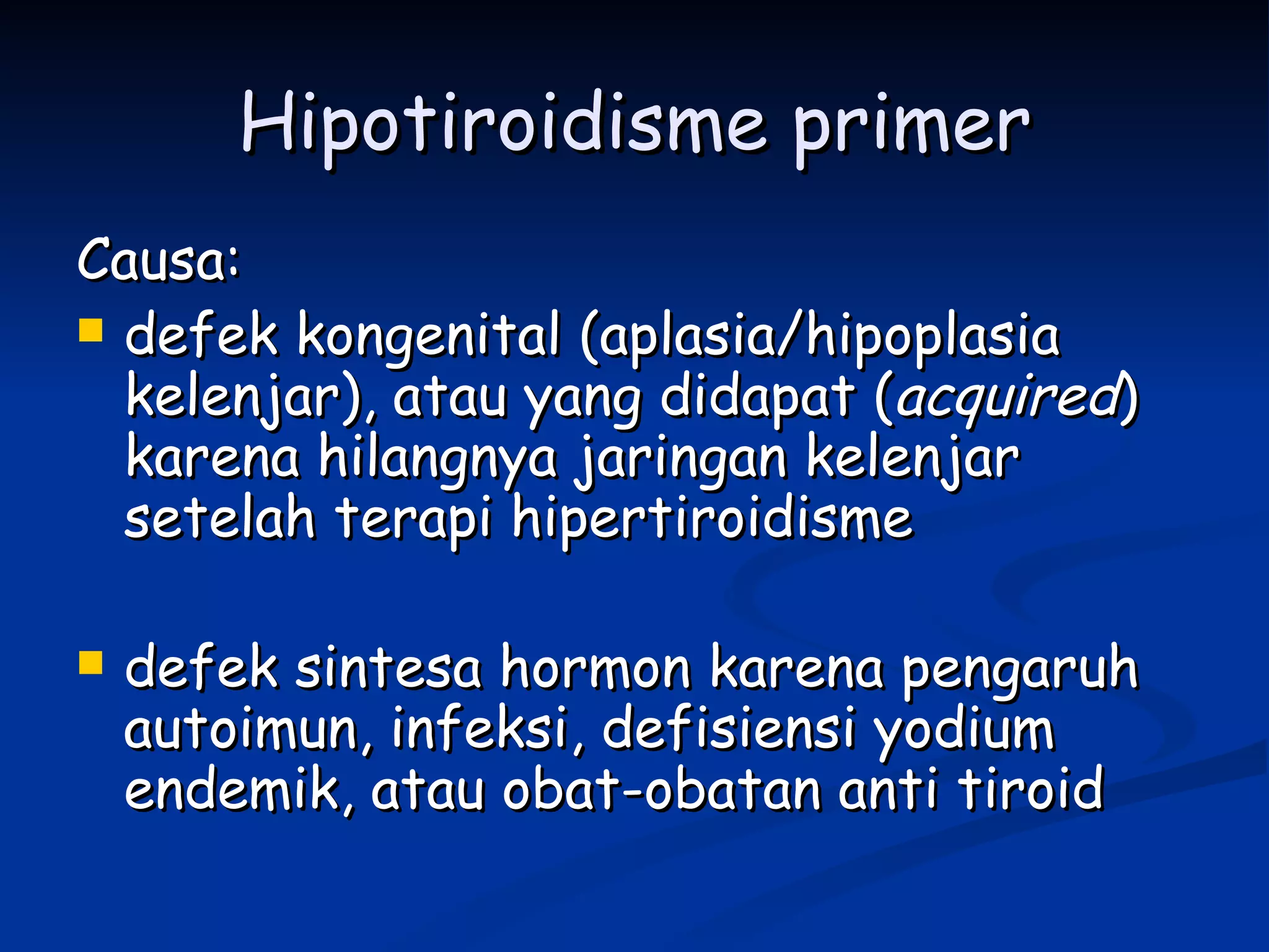 Hipotiroid | PPT