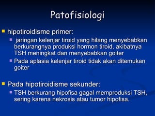 Hipotiroid | PPT
