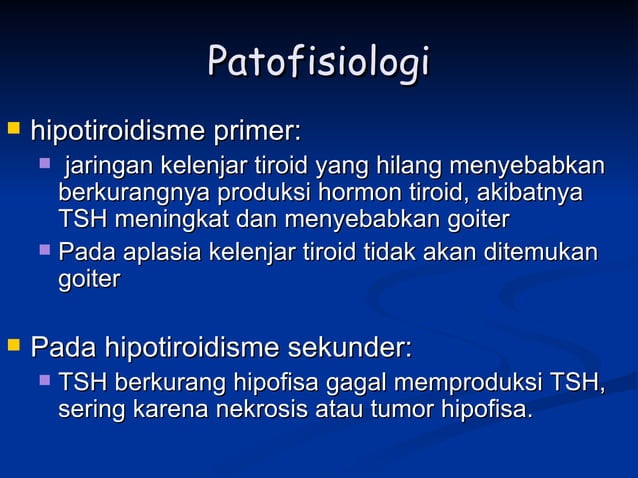 Hipotiroid | PPT