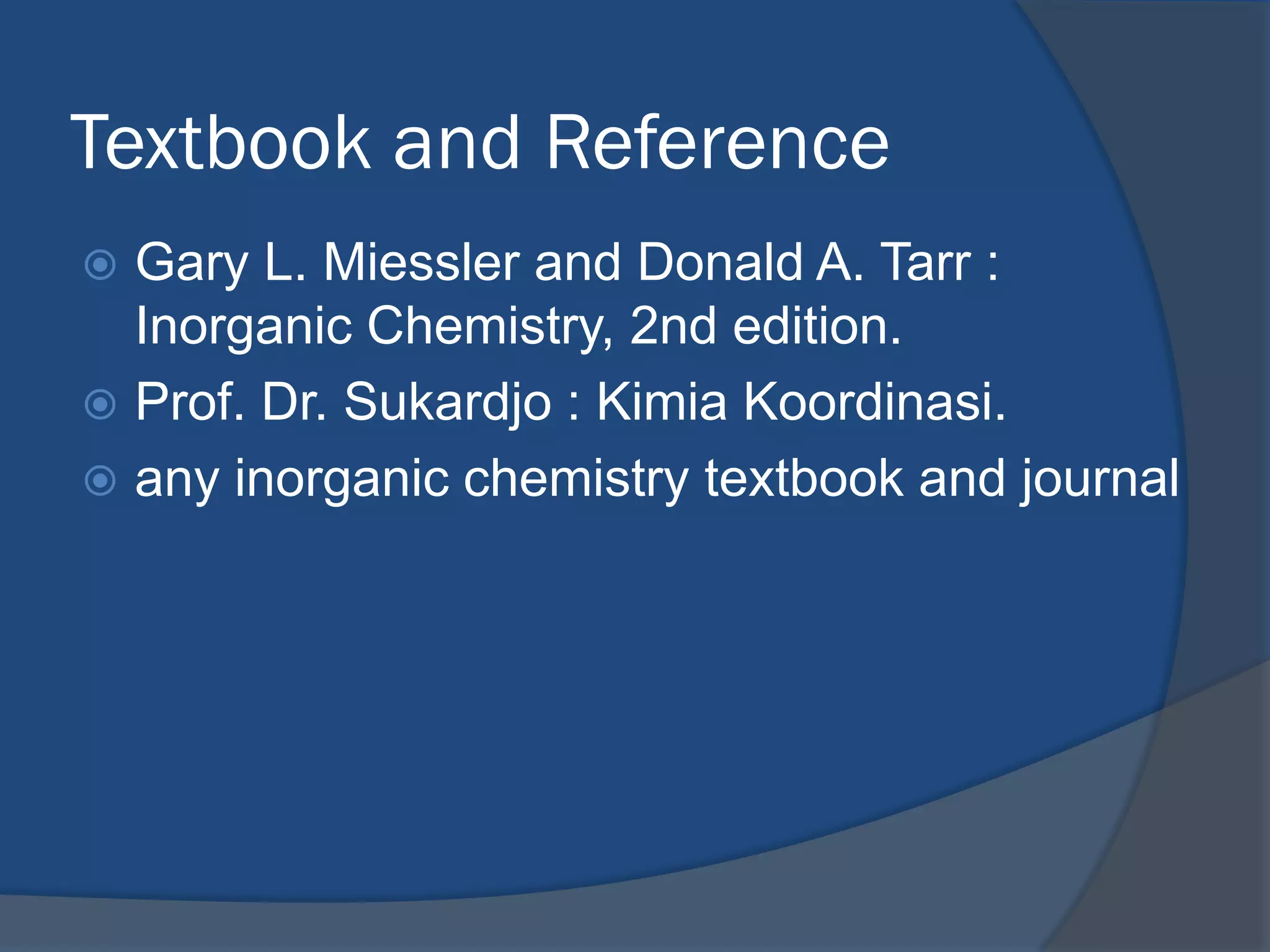 Introduction to Coordination Chemistry | PDF