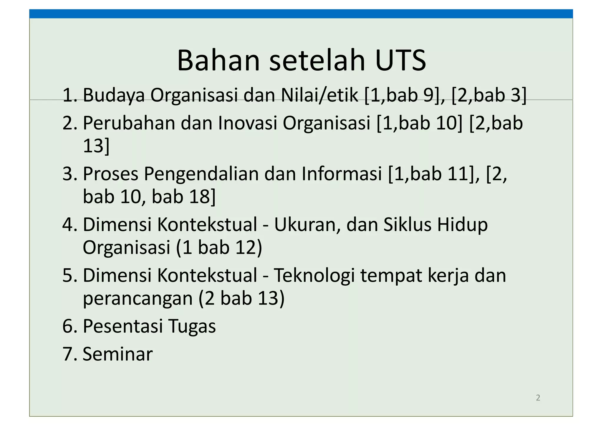 Budaya dan Nilai Perusahaan | PDF