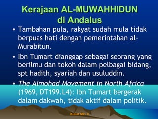 Pemerintahan al-Muwahhidun | PPT