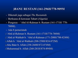 Sejarah Awal Islam di Afrika Uutara | PPT