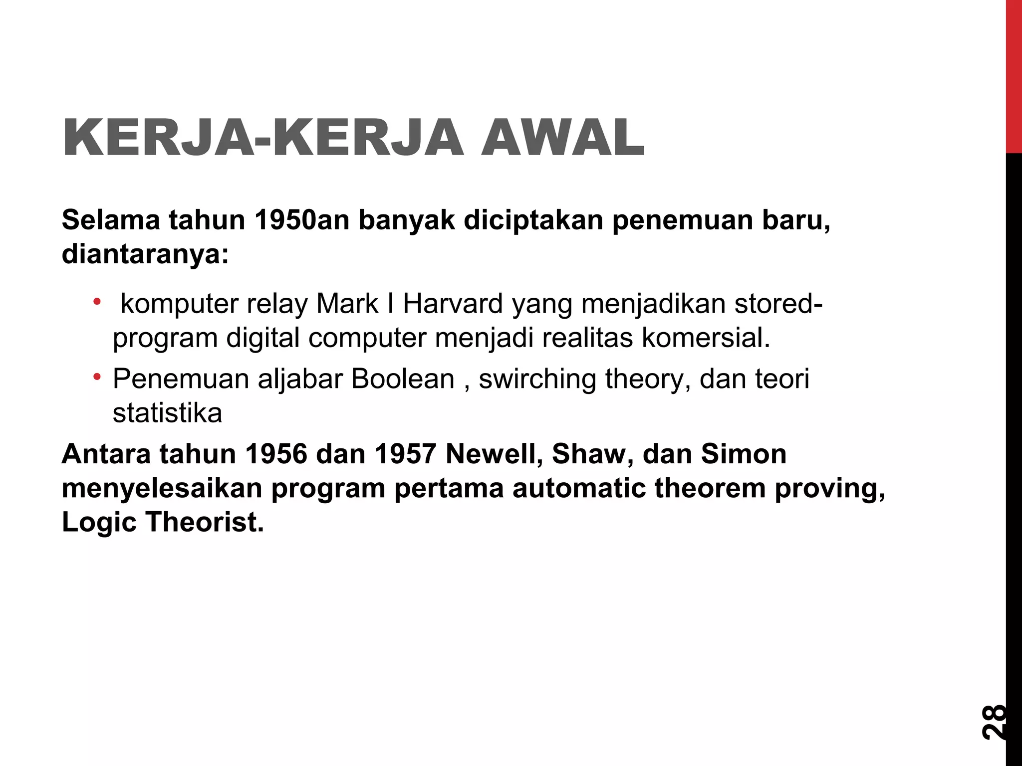 Slide tentang Kecerdasan Buatan | PPT