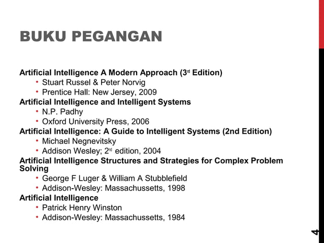 Slide tentang Kecerdasan Buatan | PPT