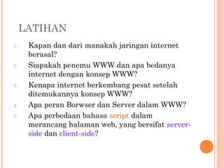 SEJARAH INTERNET | PPT