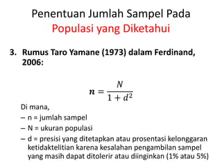 Kuliah 10. Sampel Penelitian-oke-edit.pptx