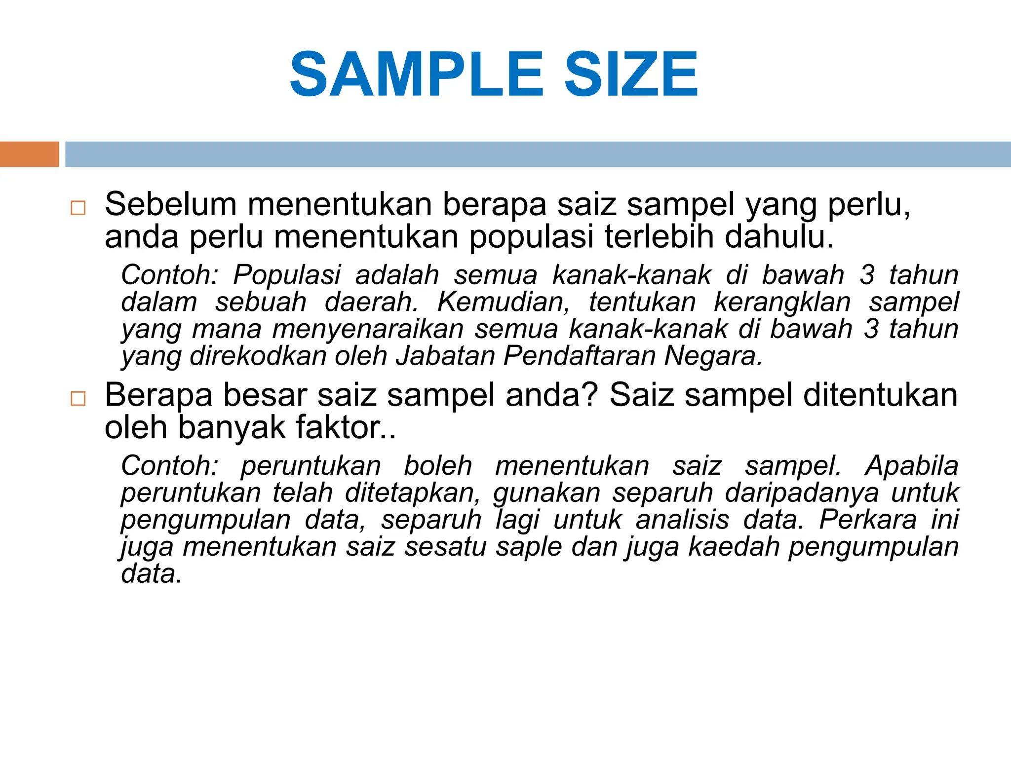 Kuliah Populasi dan sampel_Penting Sem 2 | PPT