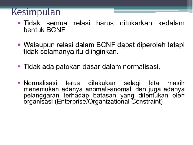Teknik Normalisasi Data Pada Visual Basic | PPT