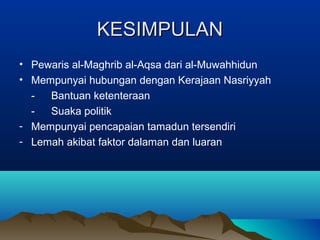 Kerajaan Banu Marin di al-Maghrib (1215-1465M) | PPT