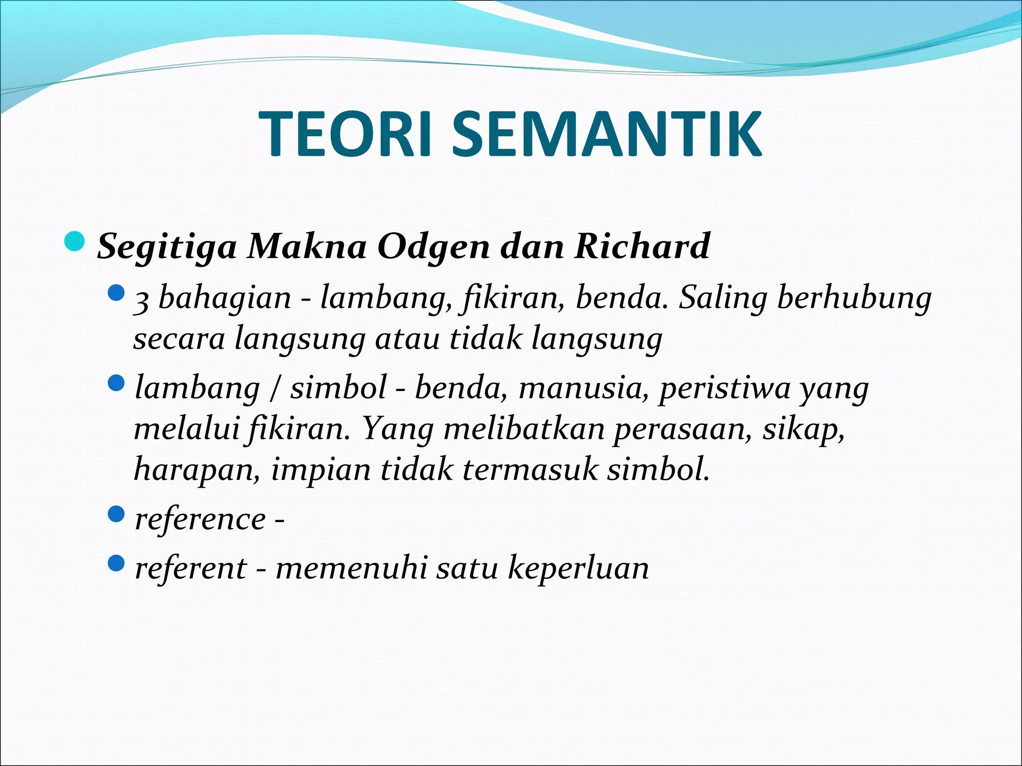 SEMANTIK DAN PRAGMATIK BAHASA MELAYU | PPT