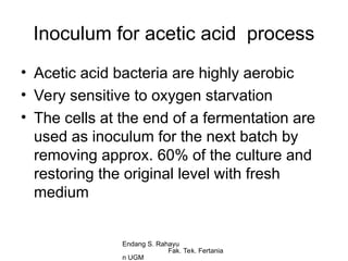 Kuliah 1 Development of inoculum in product | PPT