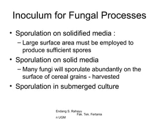 Kuliah 1 Development of inoculum in product | PPT