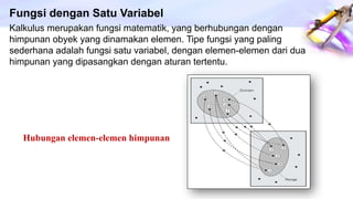Kuliah 1 Fungsi dengan satu variabel.pptx