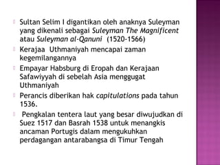 kerajaan uthmaniyah | PPT