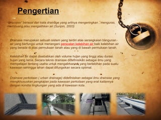 MATA KULIAH 1 DRAINASE PERKOTAAN SIPIL.pptx
