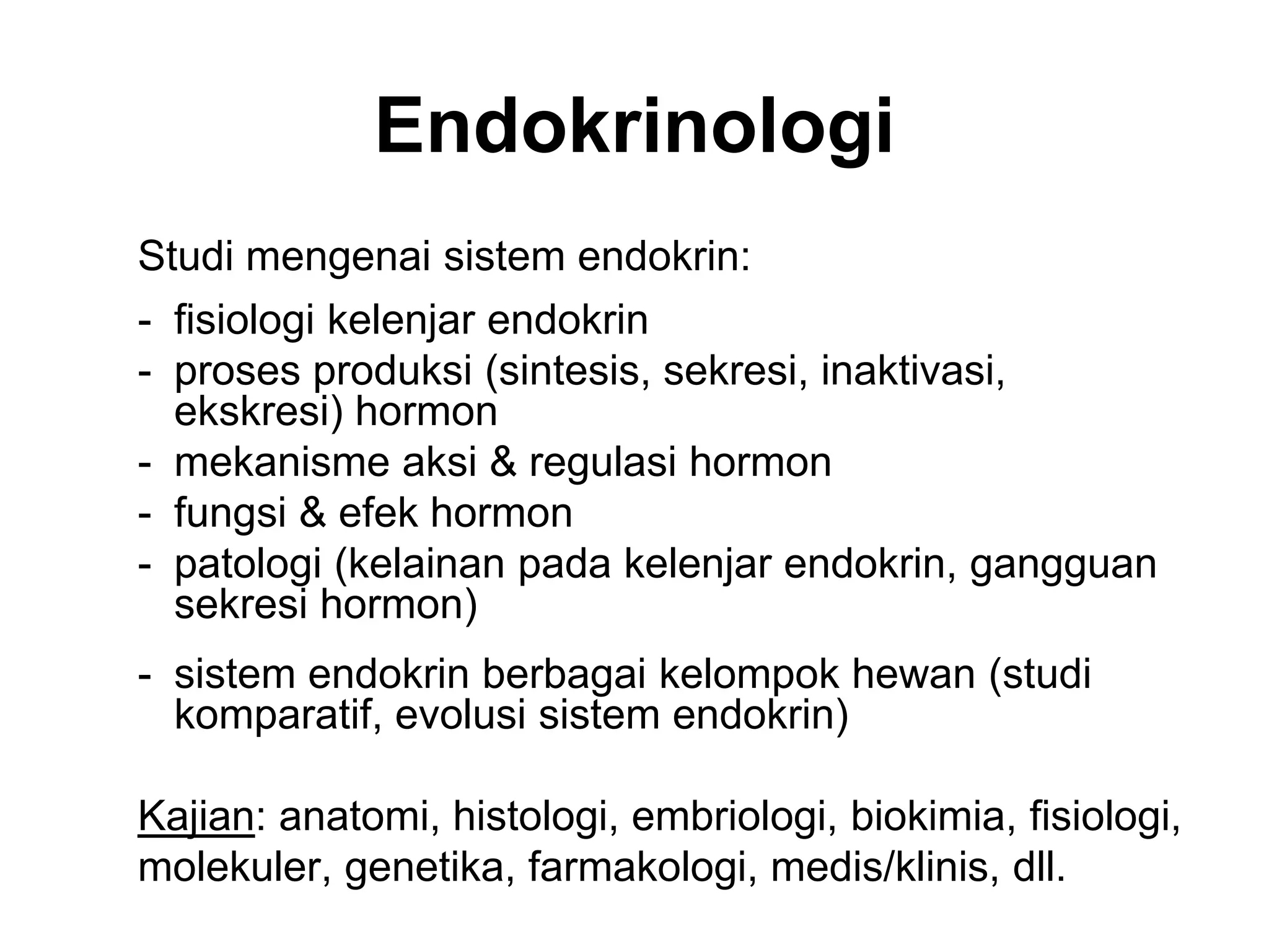 Sistem Koordinasi Sistem Syaraf Dan Sistem Endokrin Ppt 