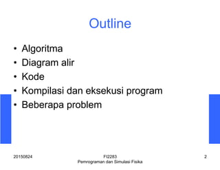 Algoritma, Diagram Alir, Kode, dan Beberapa Contohnya | PDF