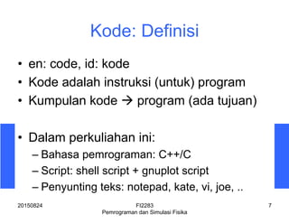Algoritma, Diagram Alir, Kode, dan Beberapa Contohnya | PDF