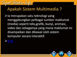 Kuliah2 pengenalan konsep_multimedia (1) | PPTX