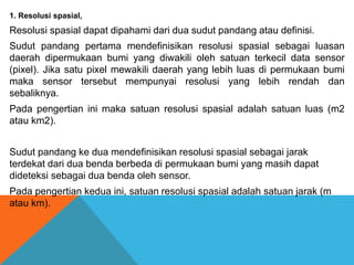 Materi Kuliah Penginderaan Jauh Dasar (Konsep Dasar "Remote Sensing ...