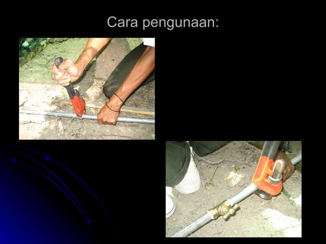 Kuliah 3 alatan tangan dalam kerja paip | PPT