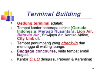 Kuliah 3 airport dan bagian2 nya | PPT
