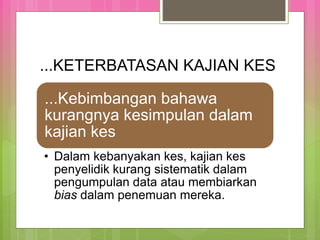 Kajian kes Penyelidikan Kualitatif | PPT