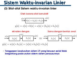Kuliah 3 sistem linier | PPT