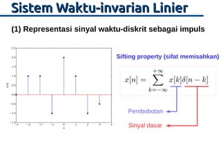Kuliah 3 sistem linier | PDF