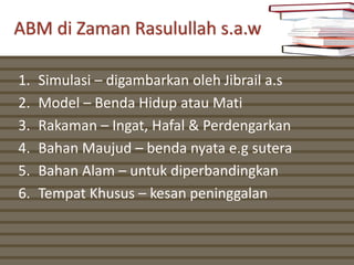 abm pendidikan islam | PDF