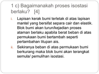 Kuliah 4 - PROSES GEOMORFOLOGI DAN KONFIGURASI BENTUK MUKA BUMI | PPTX