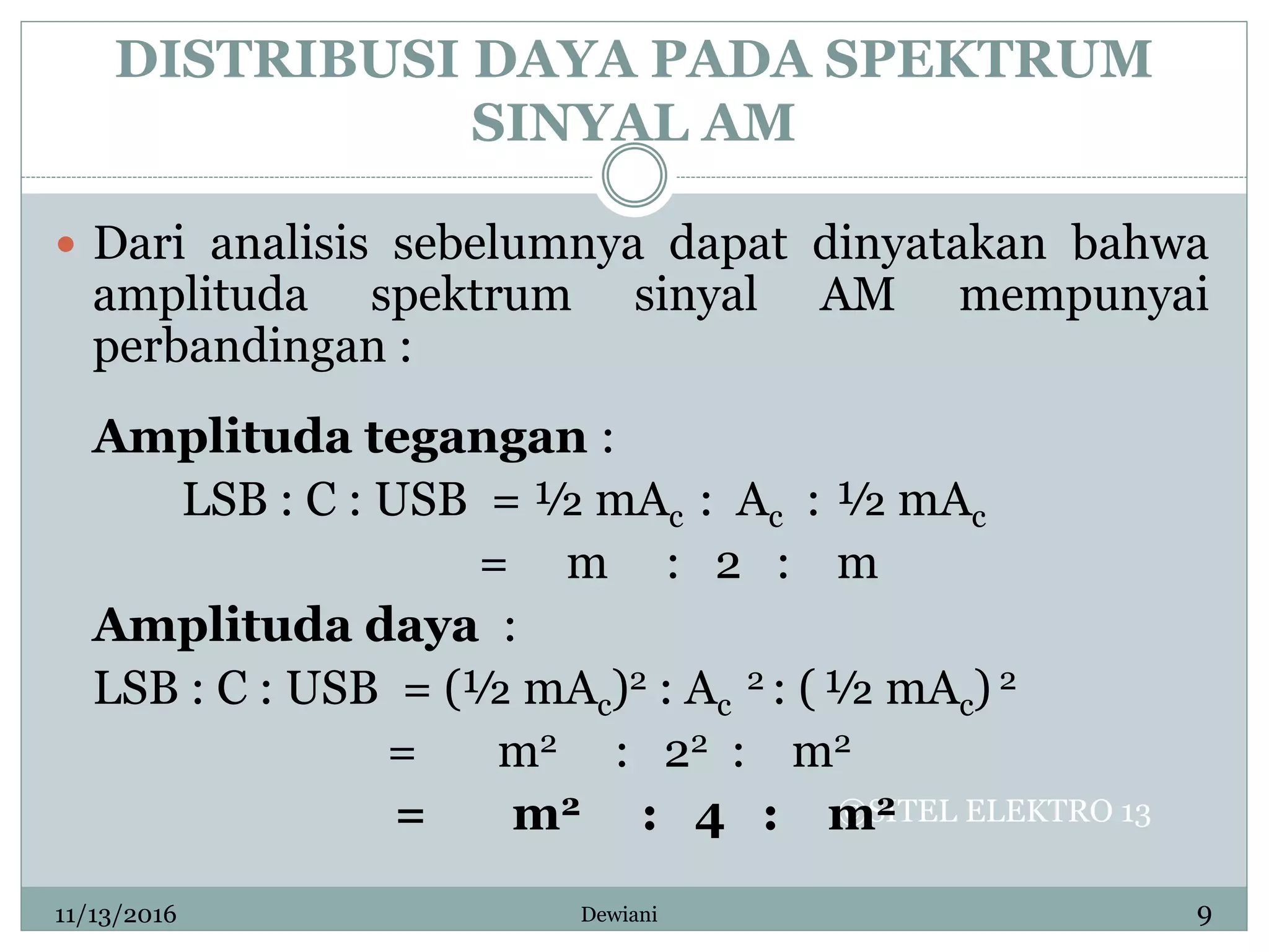 Kuliah 4 modulasi | PPTX