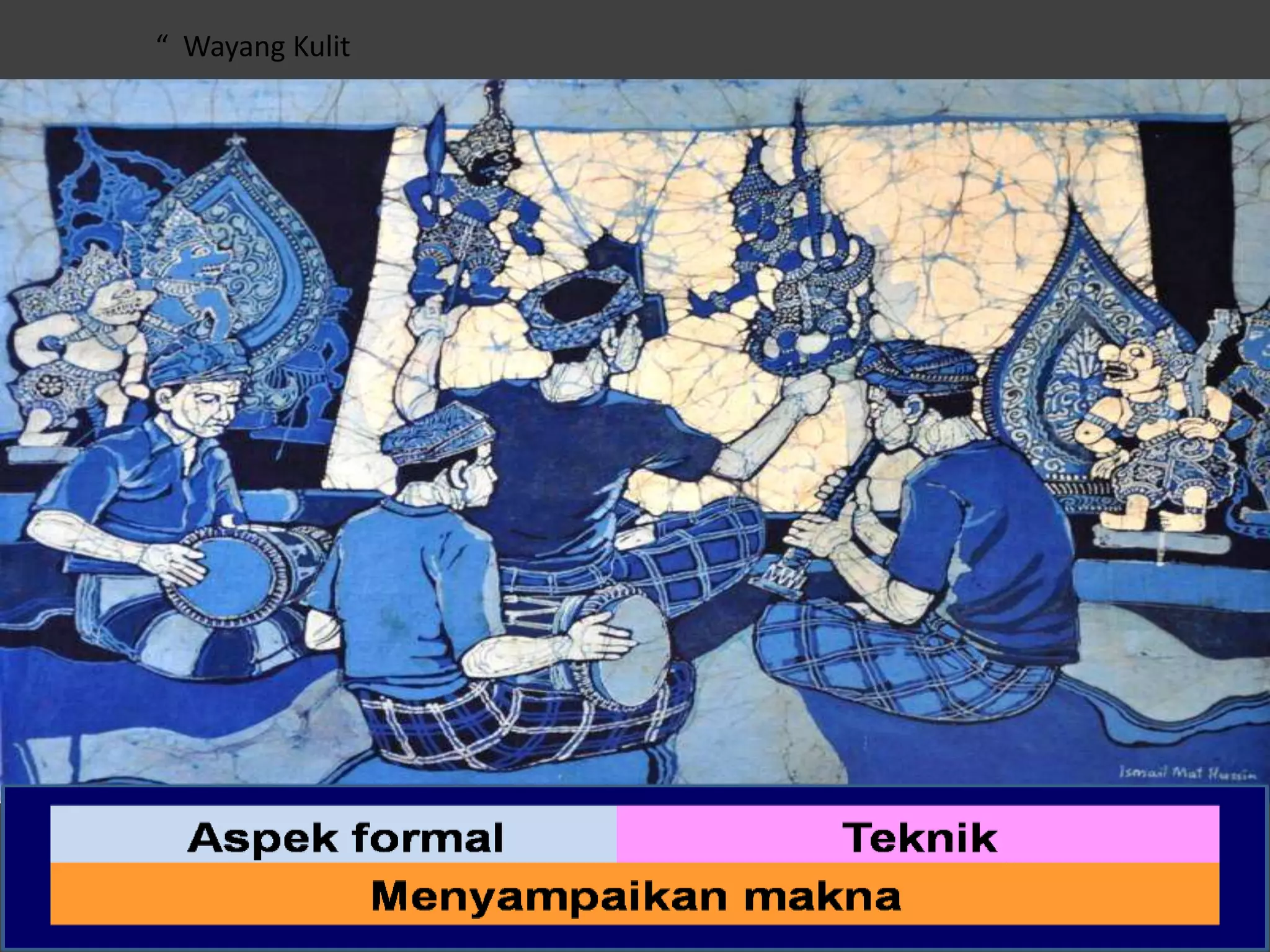 Kuliah 4 2016 aspek formal seni visual (STPM) | PPTX