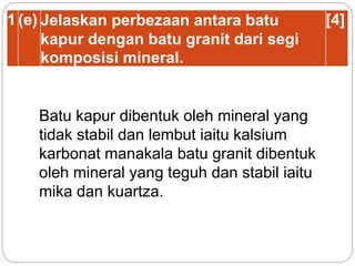 Kuliah 5 - BATUAN (GEOLOGI) | PPTX