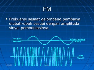 Kuliah 5 modulasi analog-2 | PPT